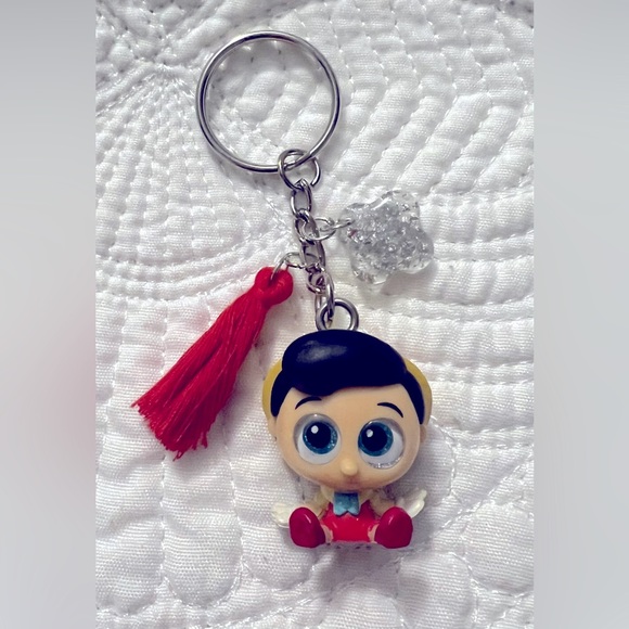 Accessories | Keychain Featuring Pinocchio From Disney Pinocchio | Poshmark